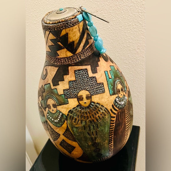 Native American Gourd | Art | Handcrafted Native American Gourd ...